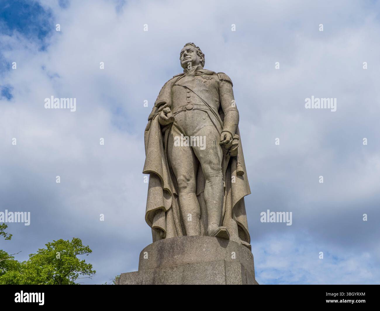 Statue of William IV, (by Samual Nixon), Greenwich, South London ...