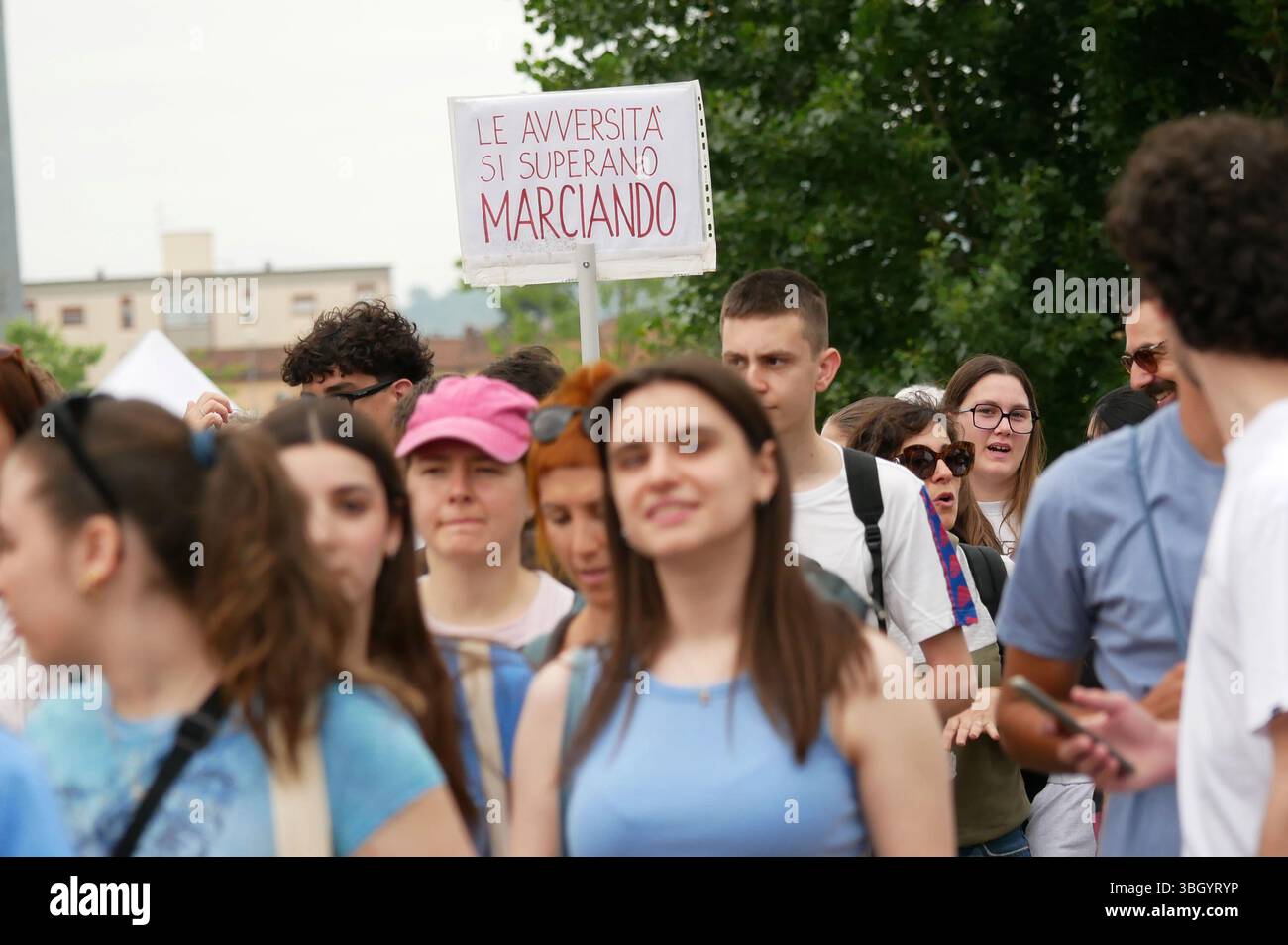 Italy, Arezzo, 6 June, 2025 : Peace meeting at 'Rondine', the citadel ...