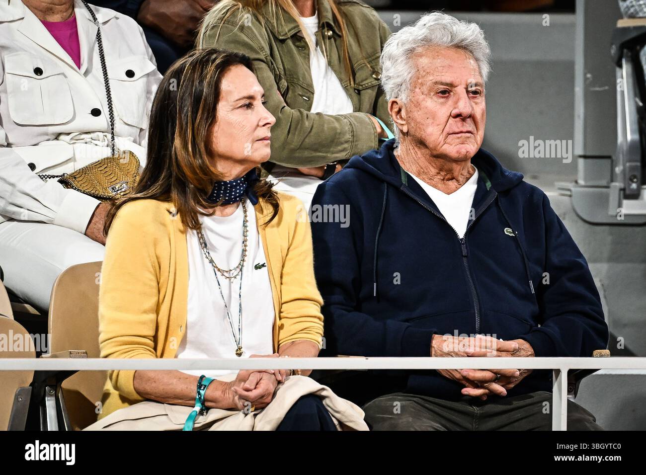 Paris, France. 06th June, 2025. Lisa HOFFMAN and Dustin HOFFMAN during ...