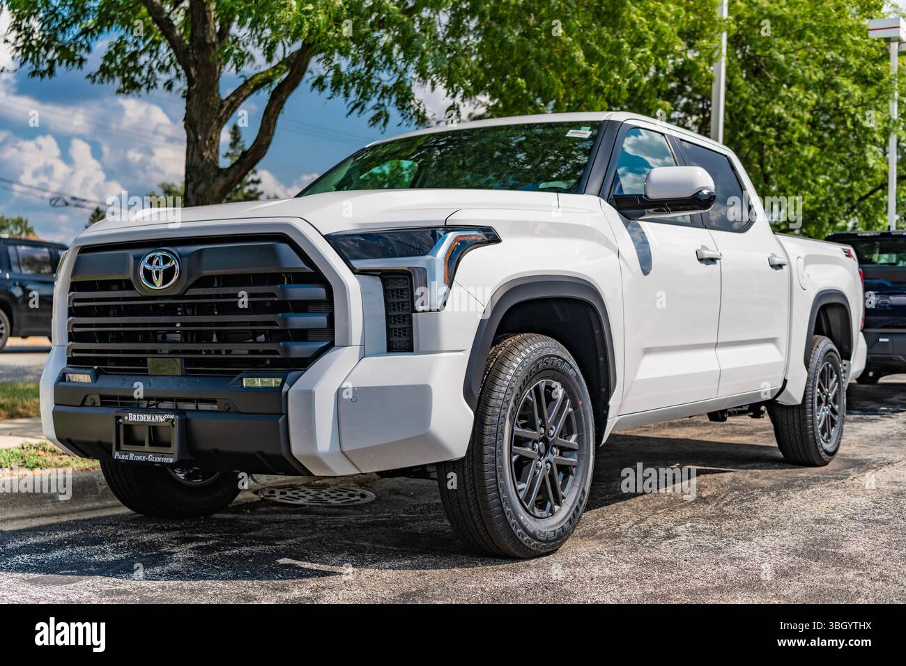 Park Ridge, Illinois, USA - August 16, 2024: Toyota Tundra SR5 2024 ...
