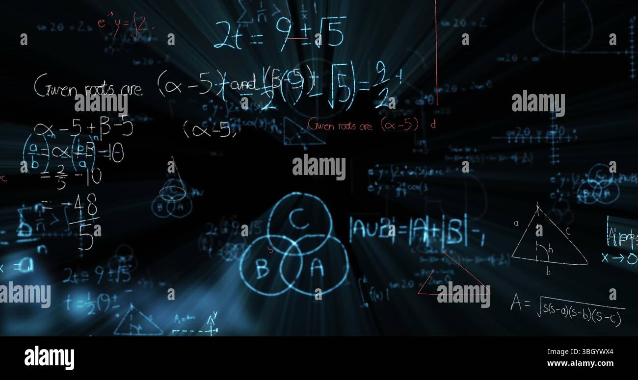 Various geometric diagrams hi-res stock photography and images - Alamy