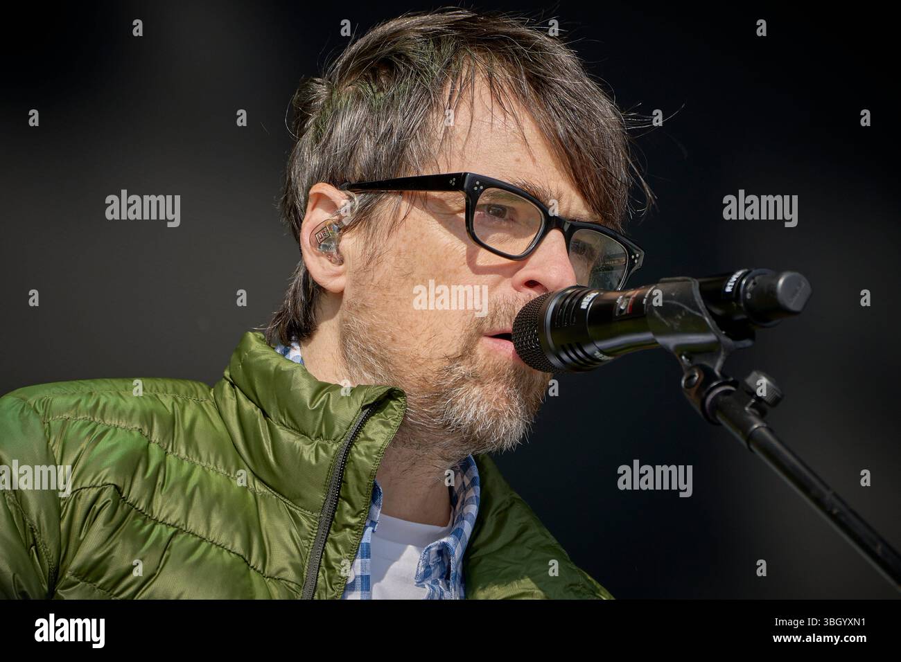 06 June 2025, Rhineland-Palatinate, Nürburg: Rivers Cuomo, US musician ...