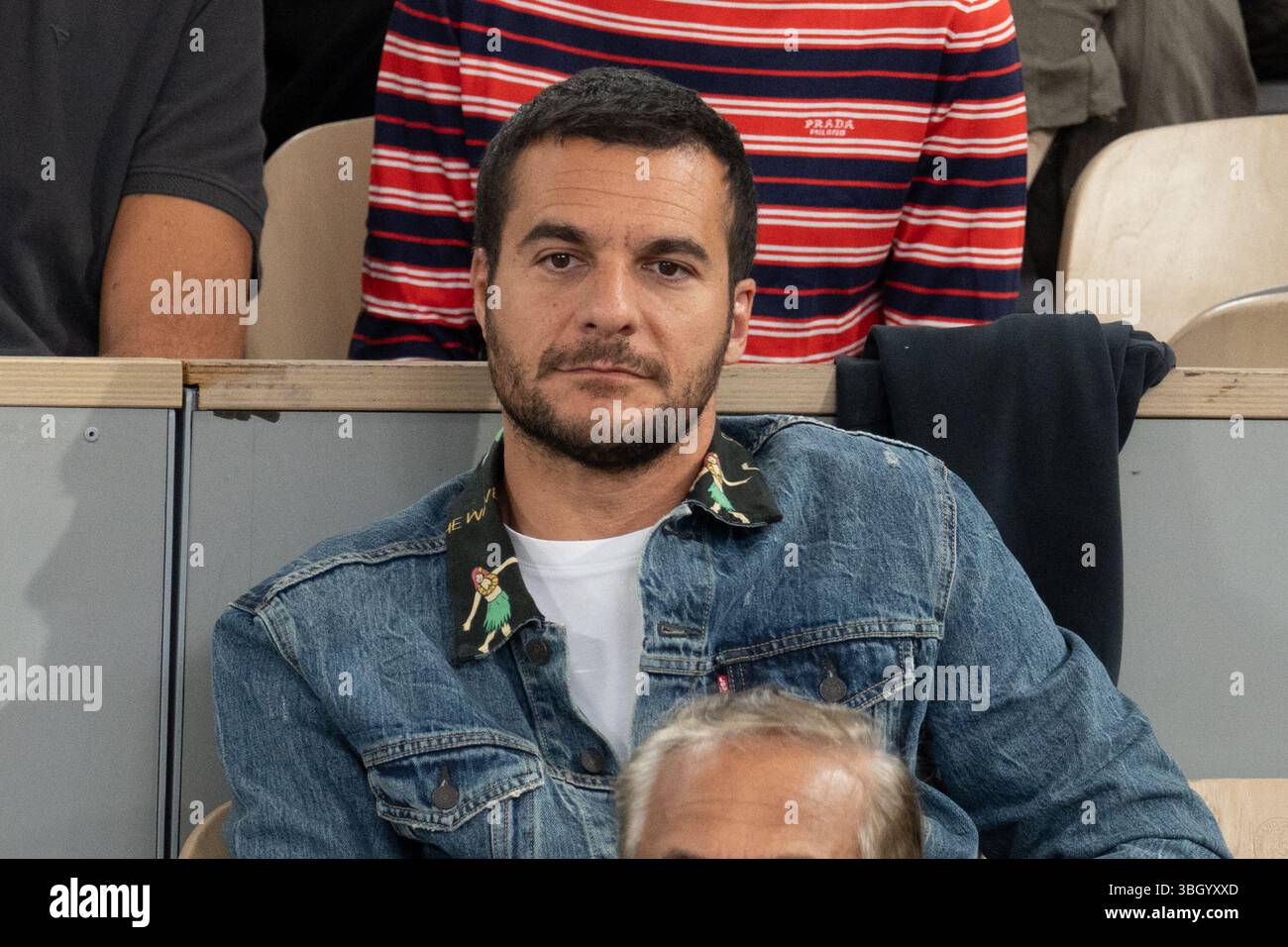 Amir attends the Roland Garros 2025 tournament on June 6, 2025 in Paris ...