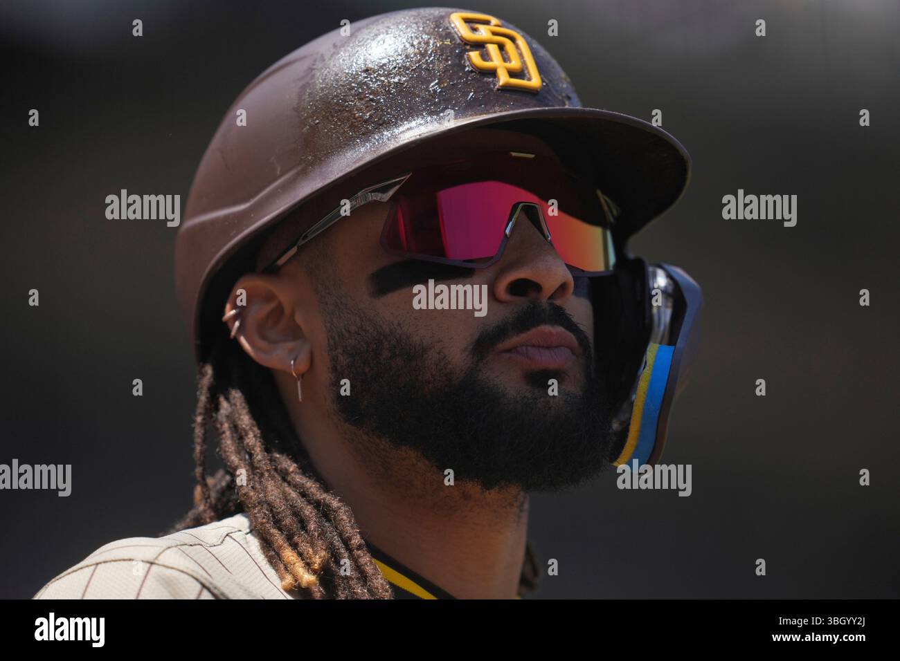 San Diego Padres' Fernando Tatis Jr. during a baseball game against the ...