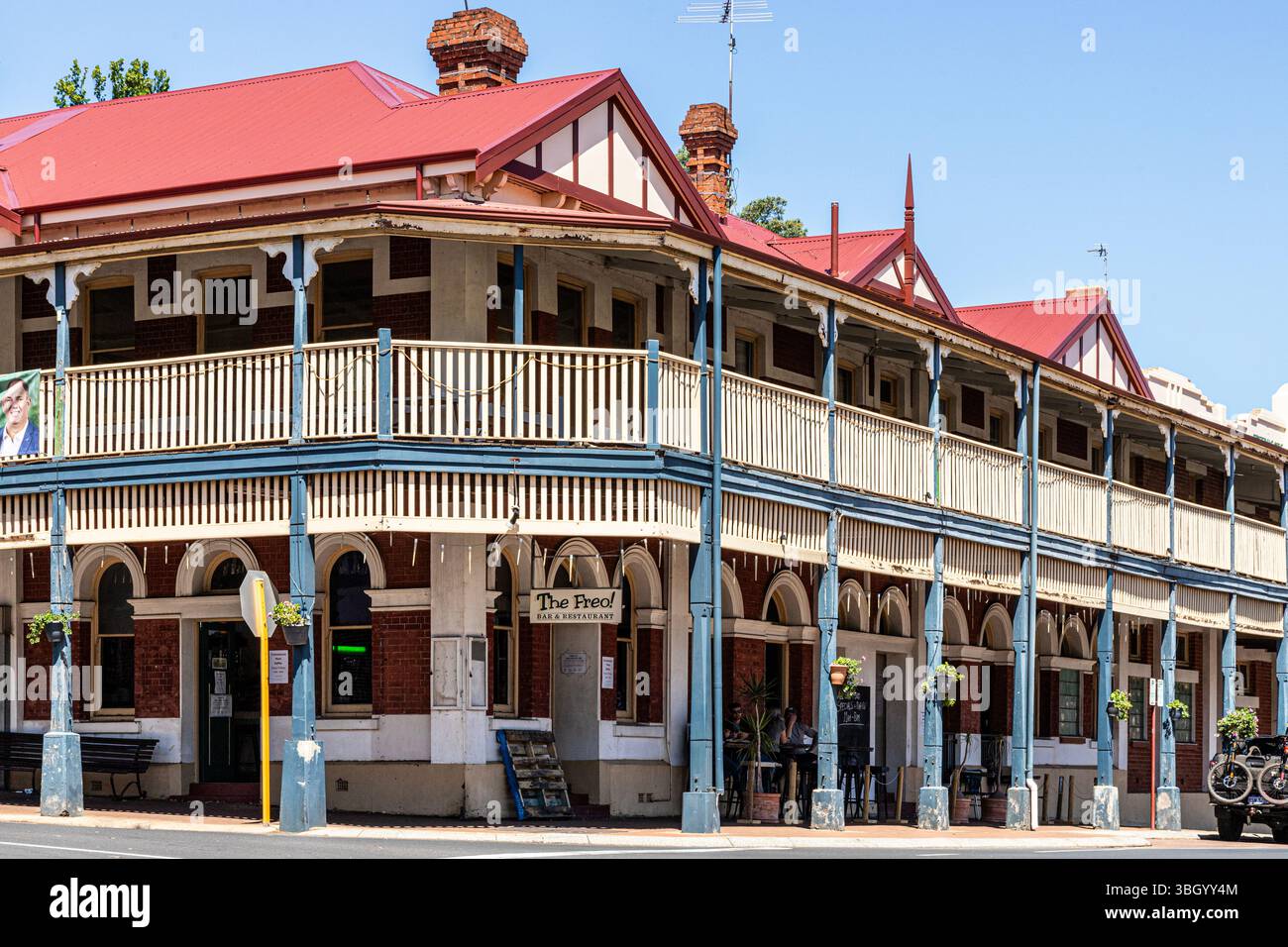 The Freo hotel, pub, bar & restaurant at Bridgetown in the south west ...