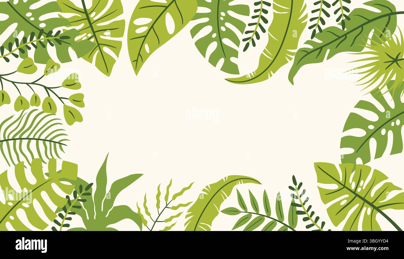 Monstera motif Stock Vector Images - Alamy