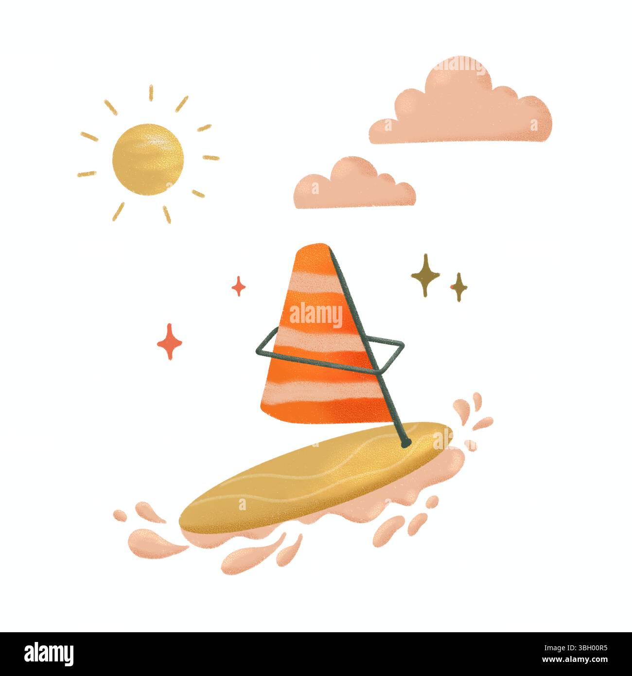 Sunny water sport Cut Out Stock Images & Pictures - Alamy