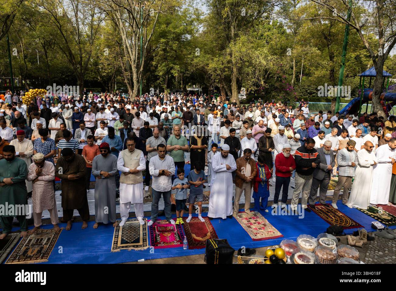 June 6, 2025, Mexico City, Mexico: Members of the Islamic community in ...
