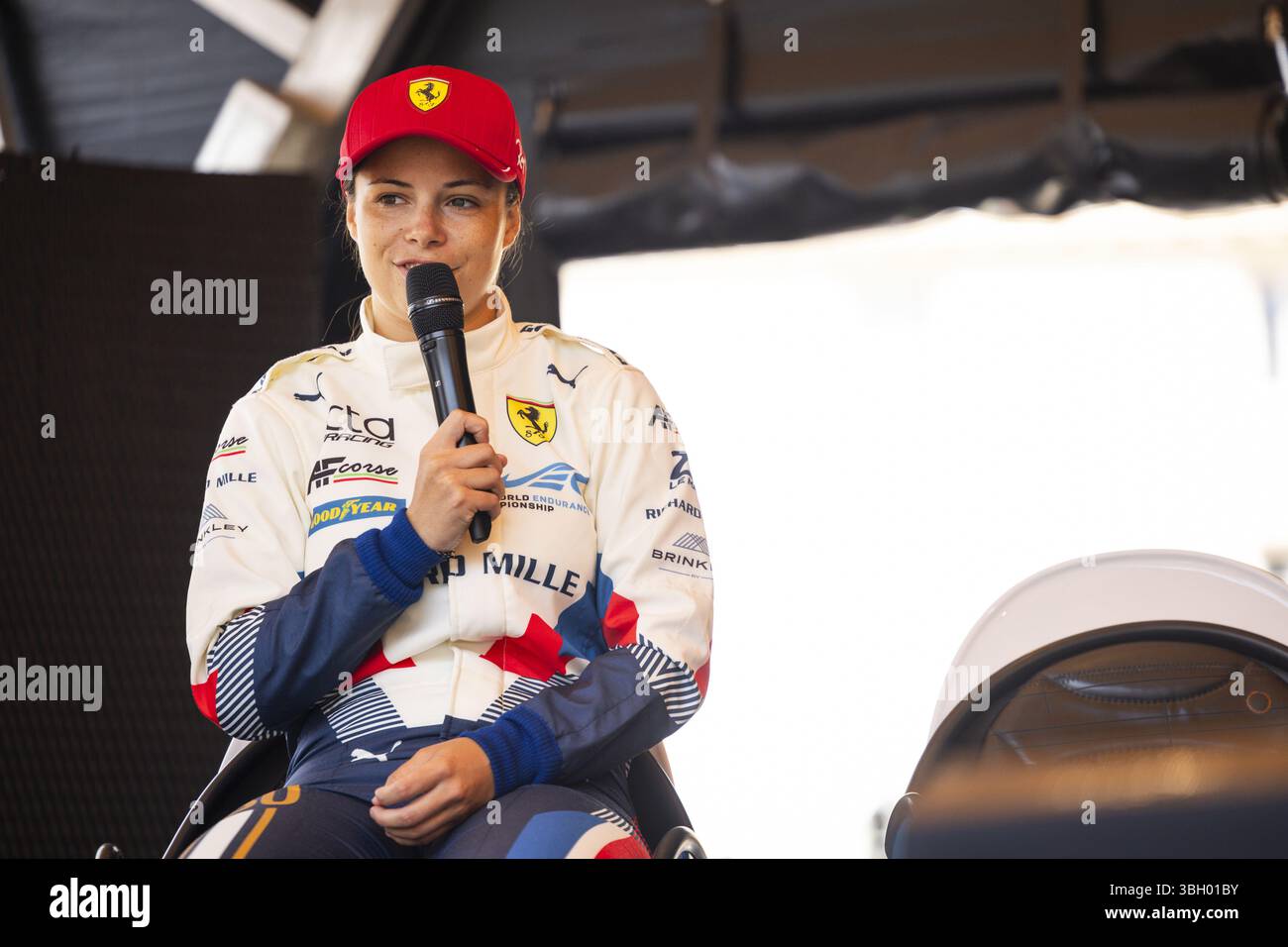 WADOUX Lilou (fra), Richard Mille AF Corse, Ferrari 296 LMGT3, #150 ...