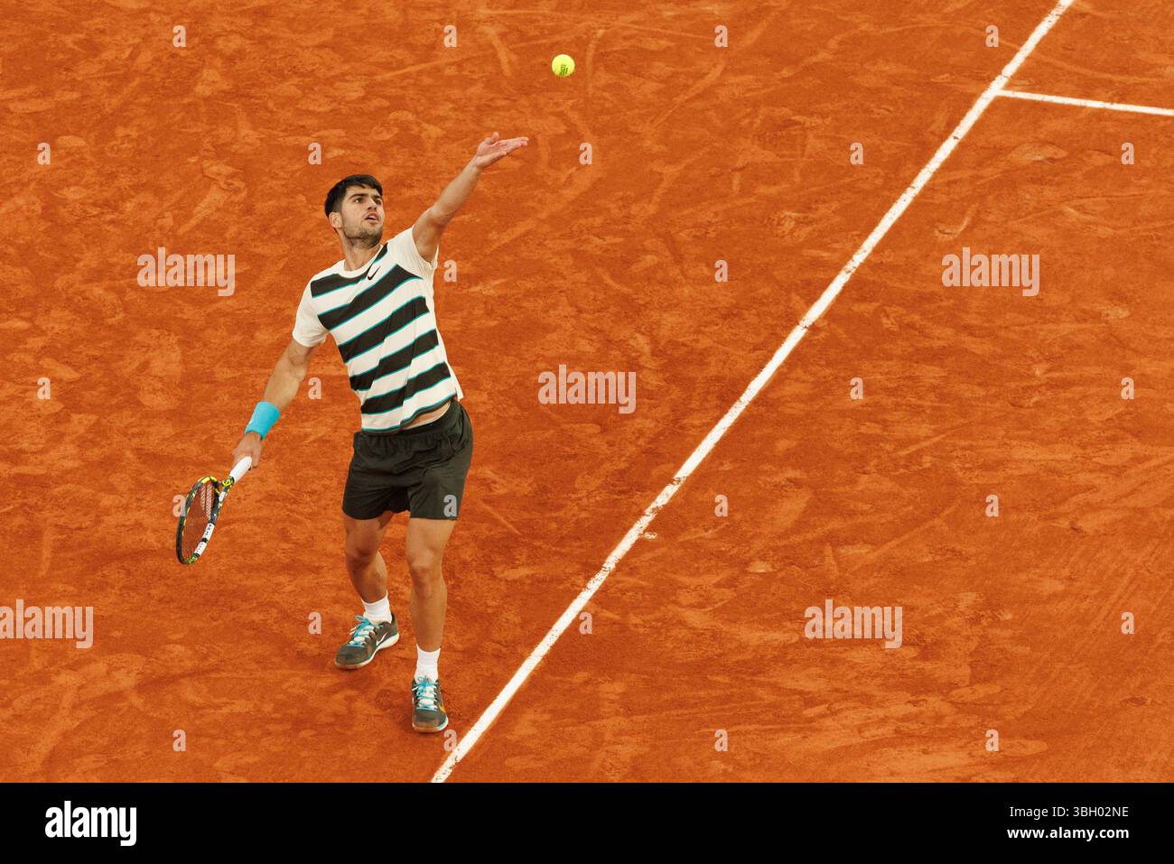 Carlos Alcaraz of Spain during the Roland-Garros 2025, French Open ...