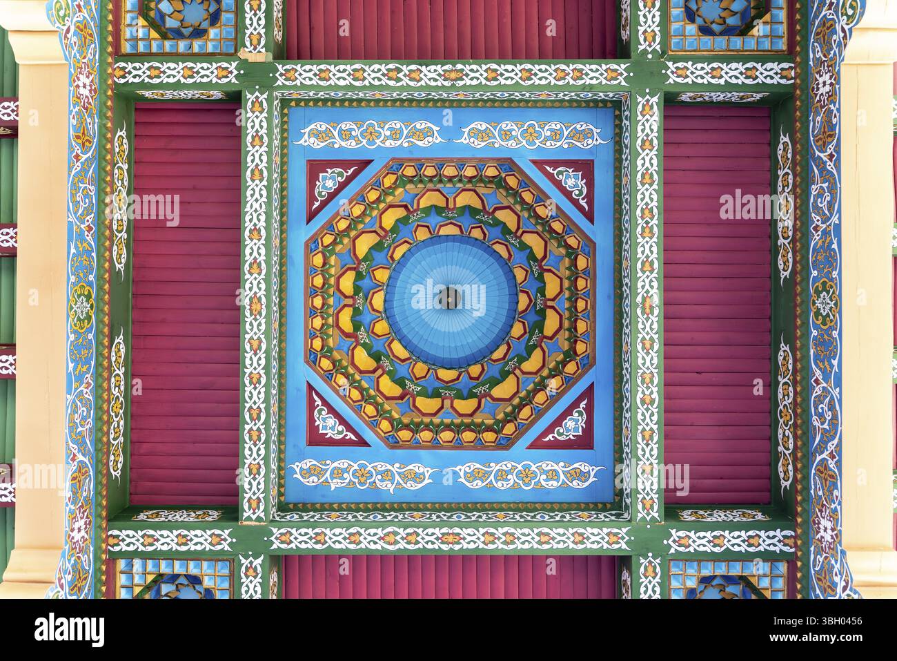 The roof interior of the first president Islam Karimov tomb in ...