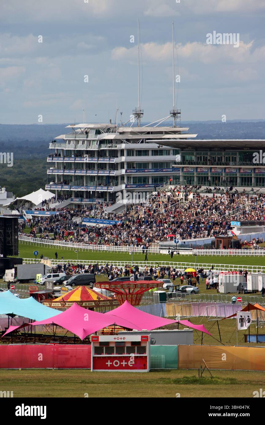 Epsom Downs, Surrey, England, UK. 6th June, 2025. Ladies Day Horse ...