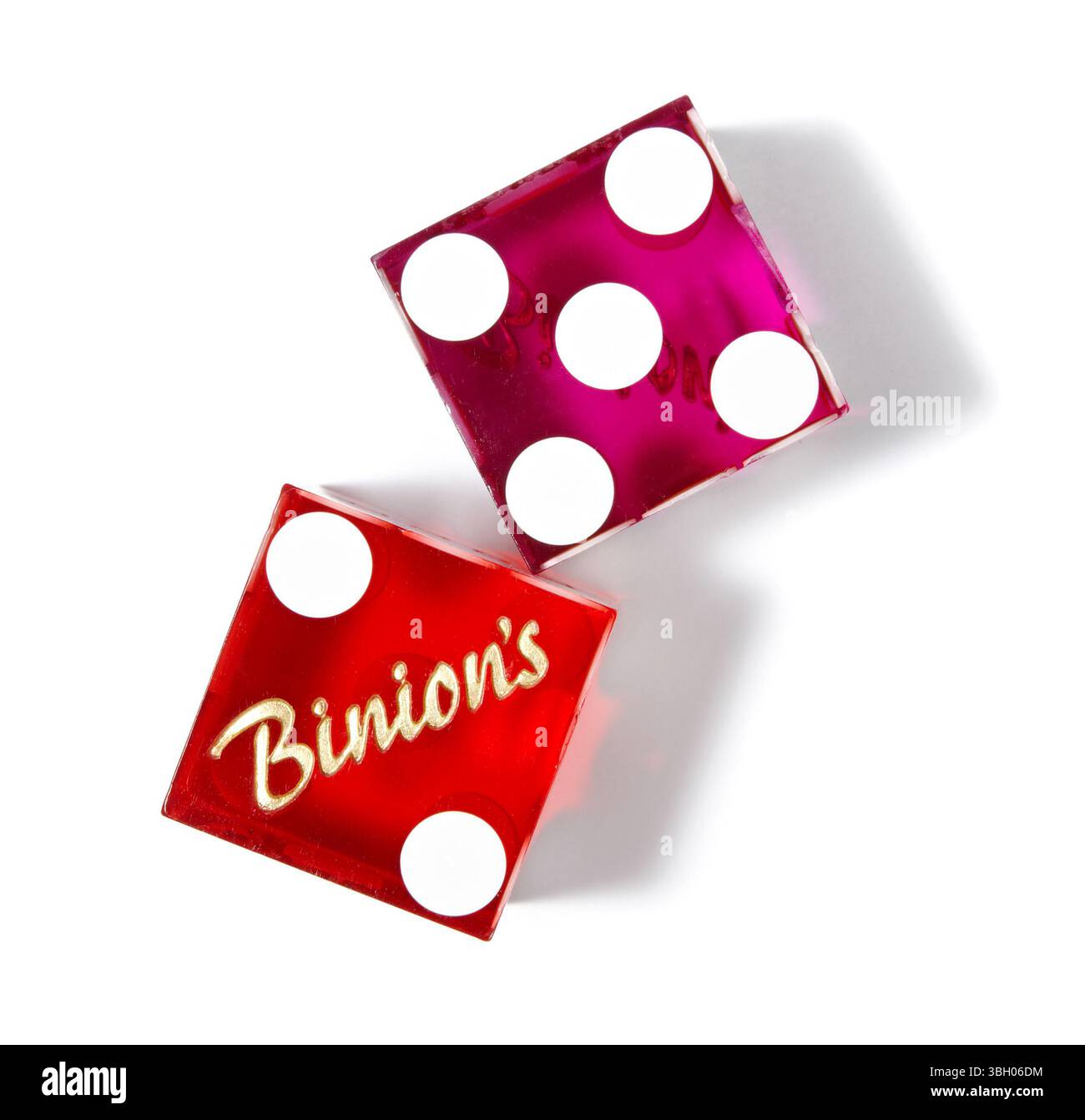 Two white dice on hi-res stock photography and images - Alamy