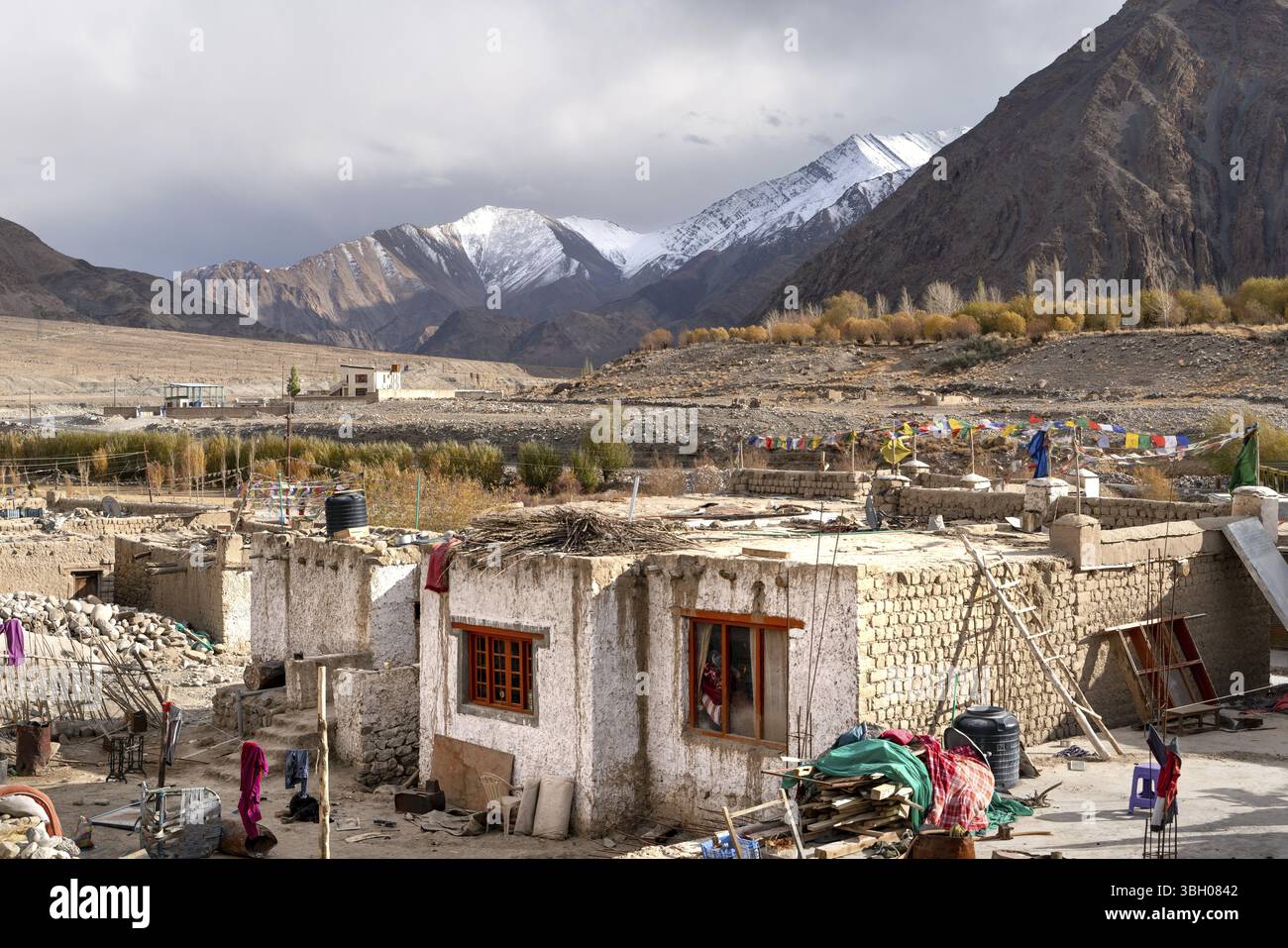 Native village on way hi-res stock photography and images - Alamy