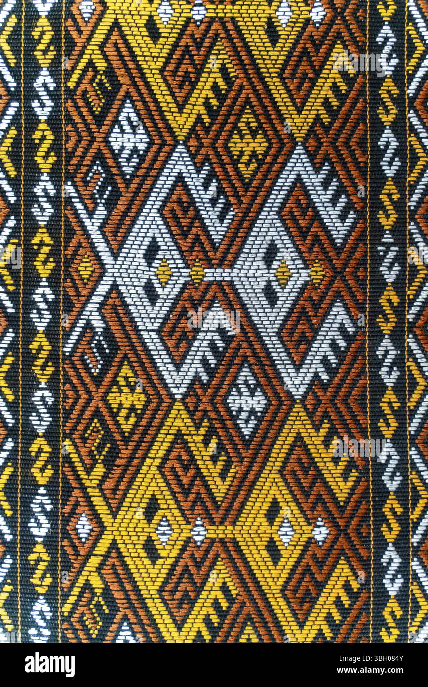 The traditional pattern of small chinese local tribe on Hainan island ...