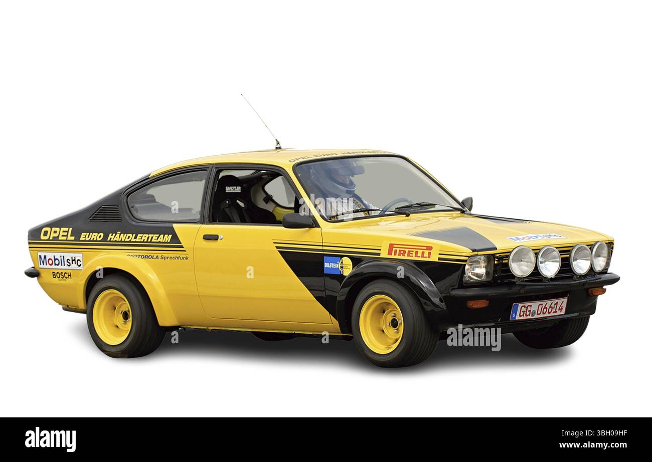 Typical rally car from the 70s, the Opel Kadett Rally Stock Photo - Alamy
