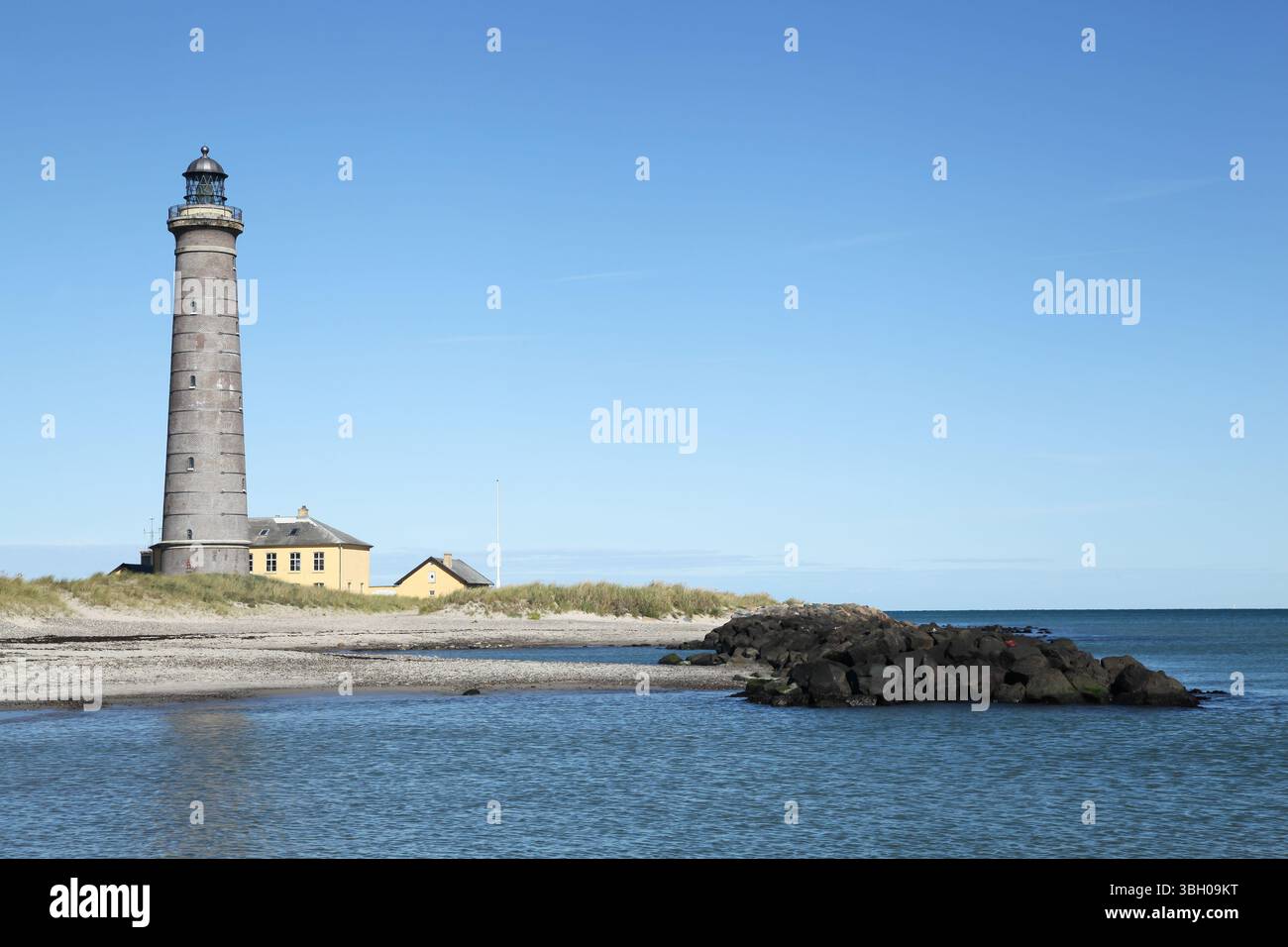 Skagen grey lighthouse view hi-res stock photography and images - Alamy