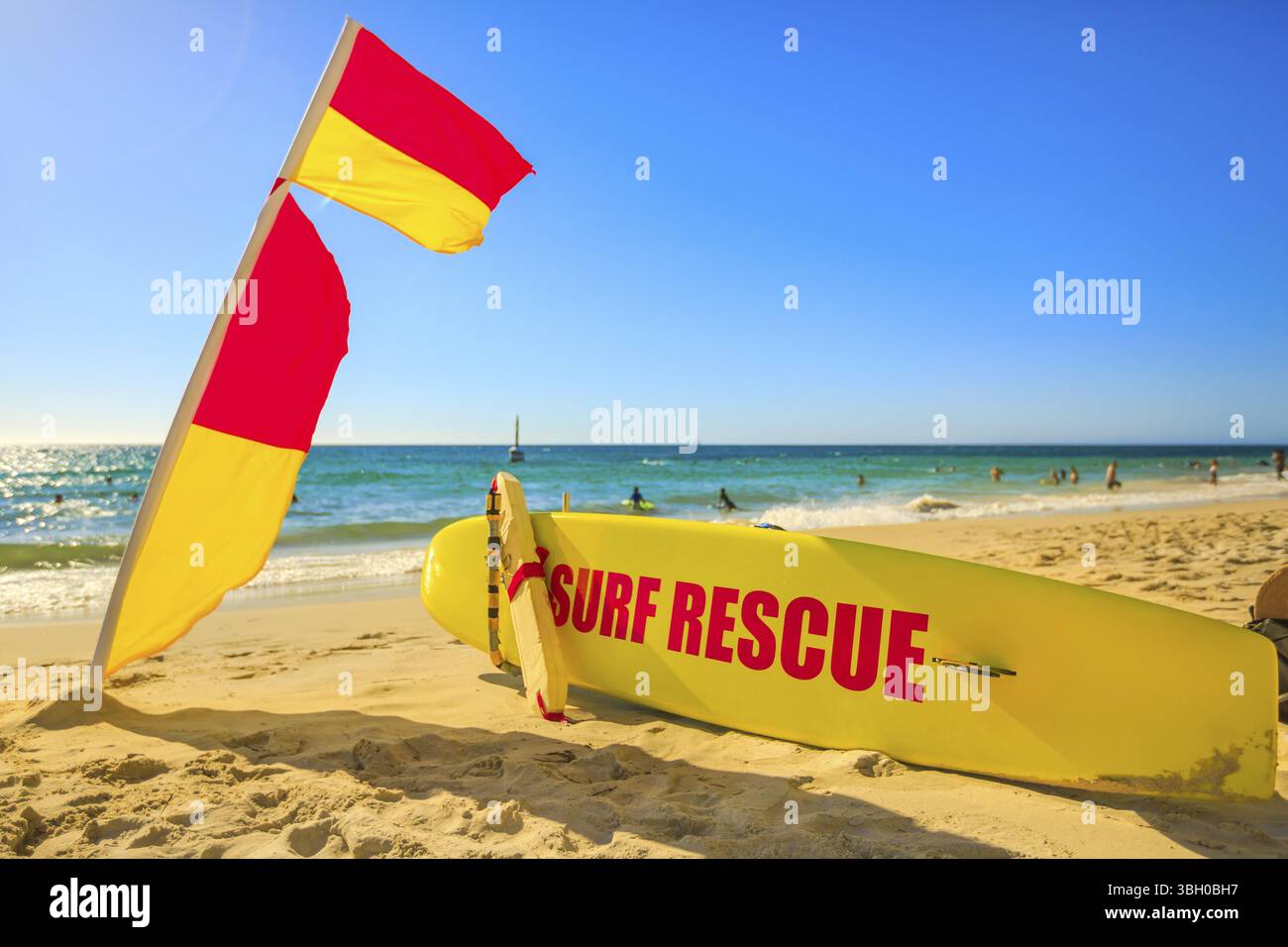Surf Rescue at Cottesloe Beach in Western Australia the Perth's most ...