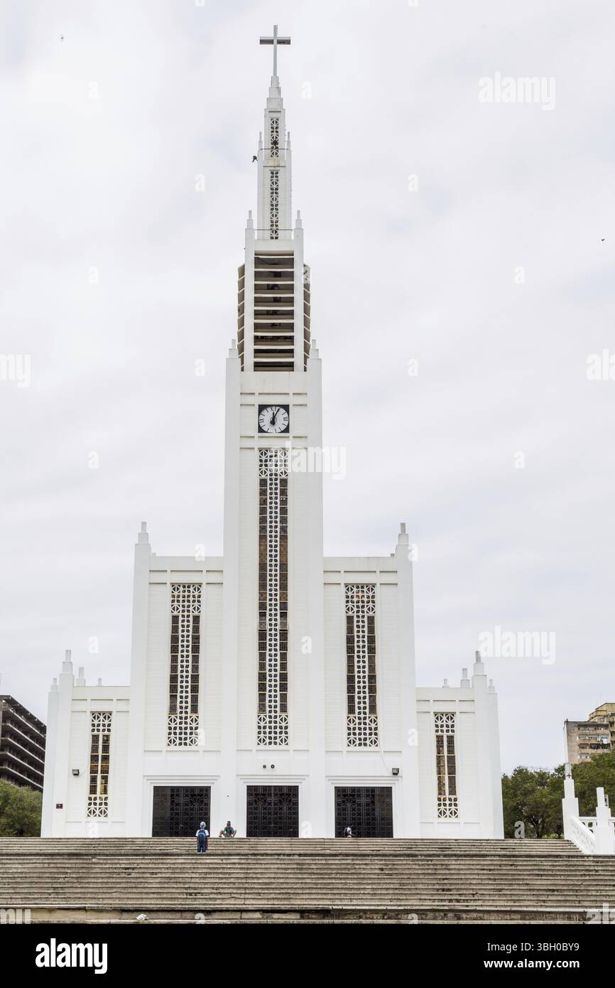 The exterior of the Cathedral of Our Lady of the Immaculate Conception ...