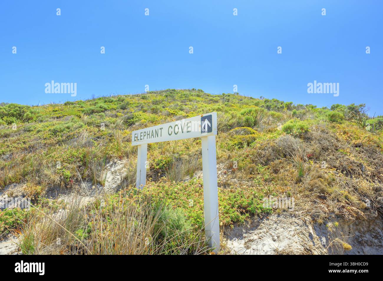 Elephant Cove Sign along Elephant Rocks Walk from Greens Pool to ...