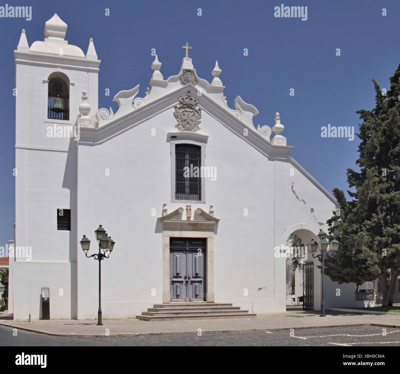 Typical church architecture in the Alentejo Stock Photo - Alamy