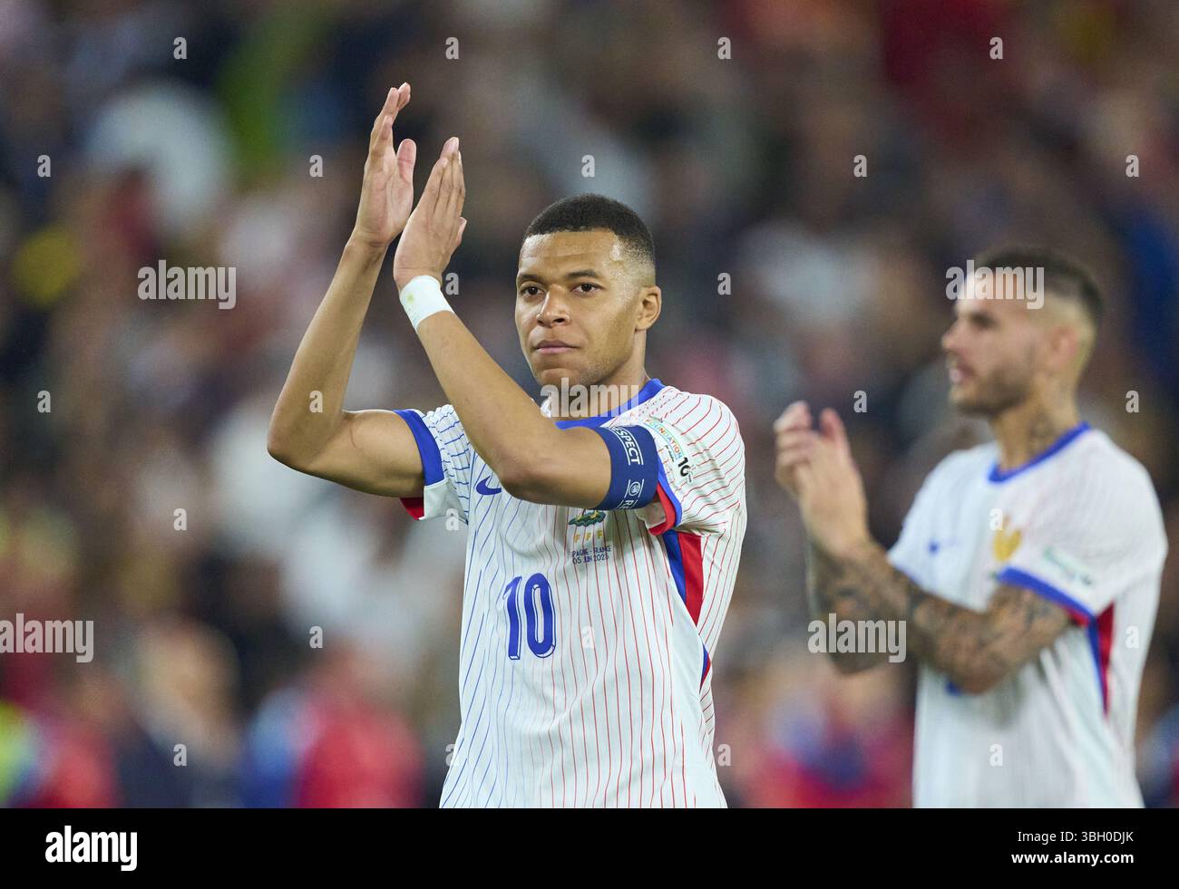 Kylian Mbappe #10 of France sad after the UEFA Nations League 2025 ...