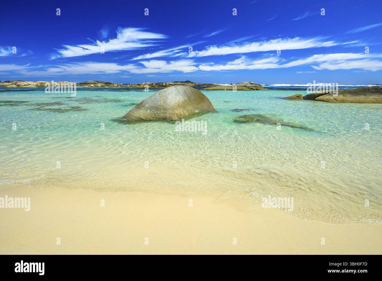 Wallpaper sea background. Sheltered waters of Greens Pool in William ...