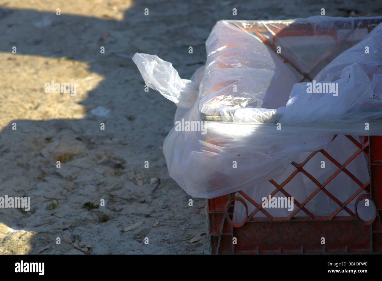 Bin trash bag plastic hi-res stock photography and images - Alamy