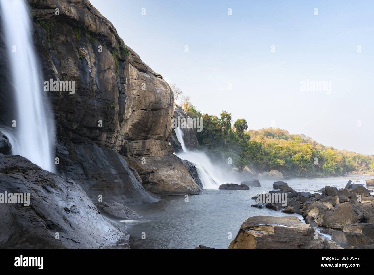The Athirappilly Water Falls in India Stock Photo - Alamy