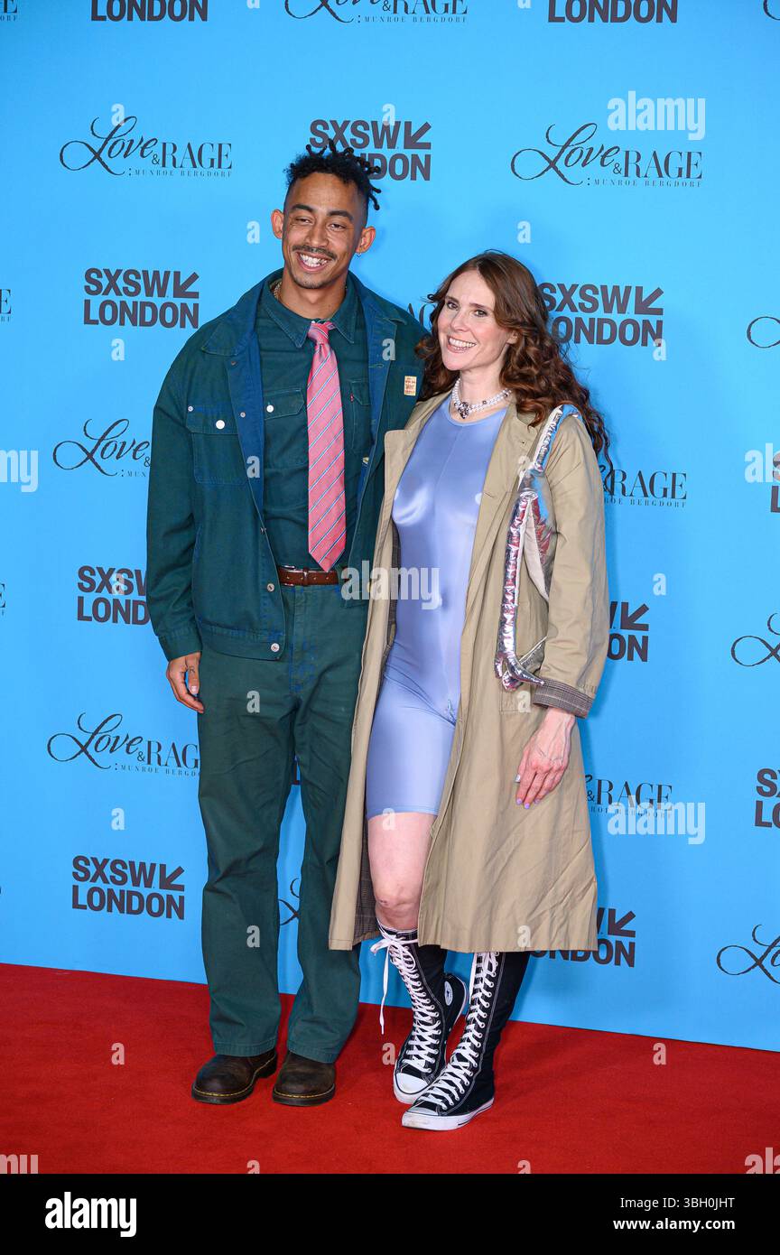 London, England, June 6 2025. Jordan Stephens,Kate Nash attending the ...