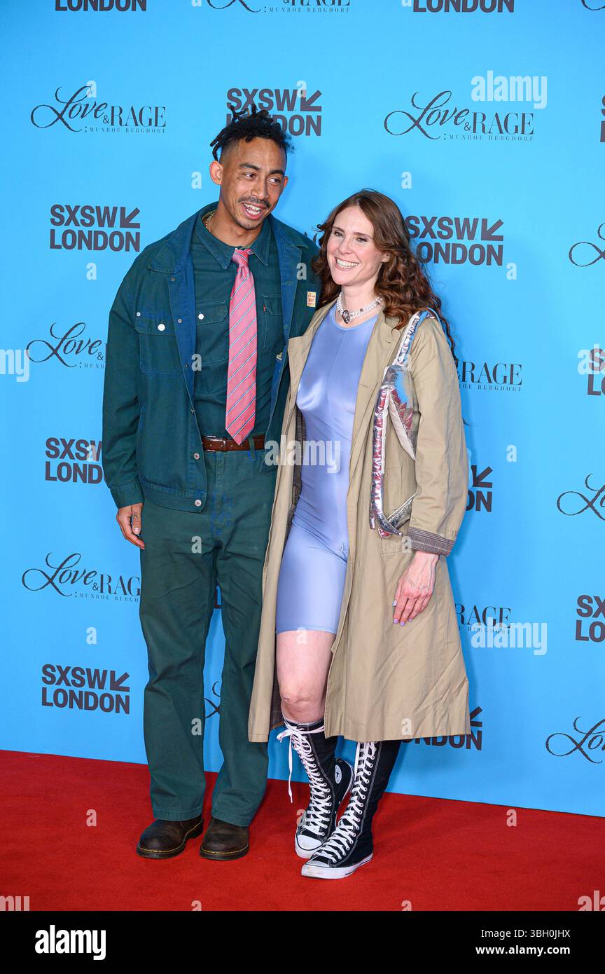 London, England, June 6 2025. Jordan Stephens,Kate Nash attending the ...