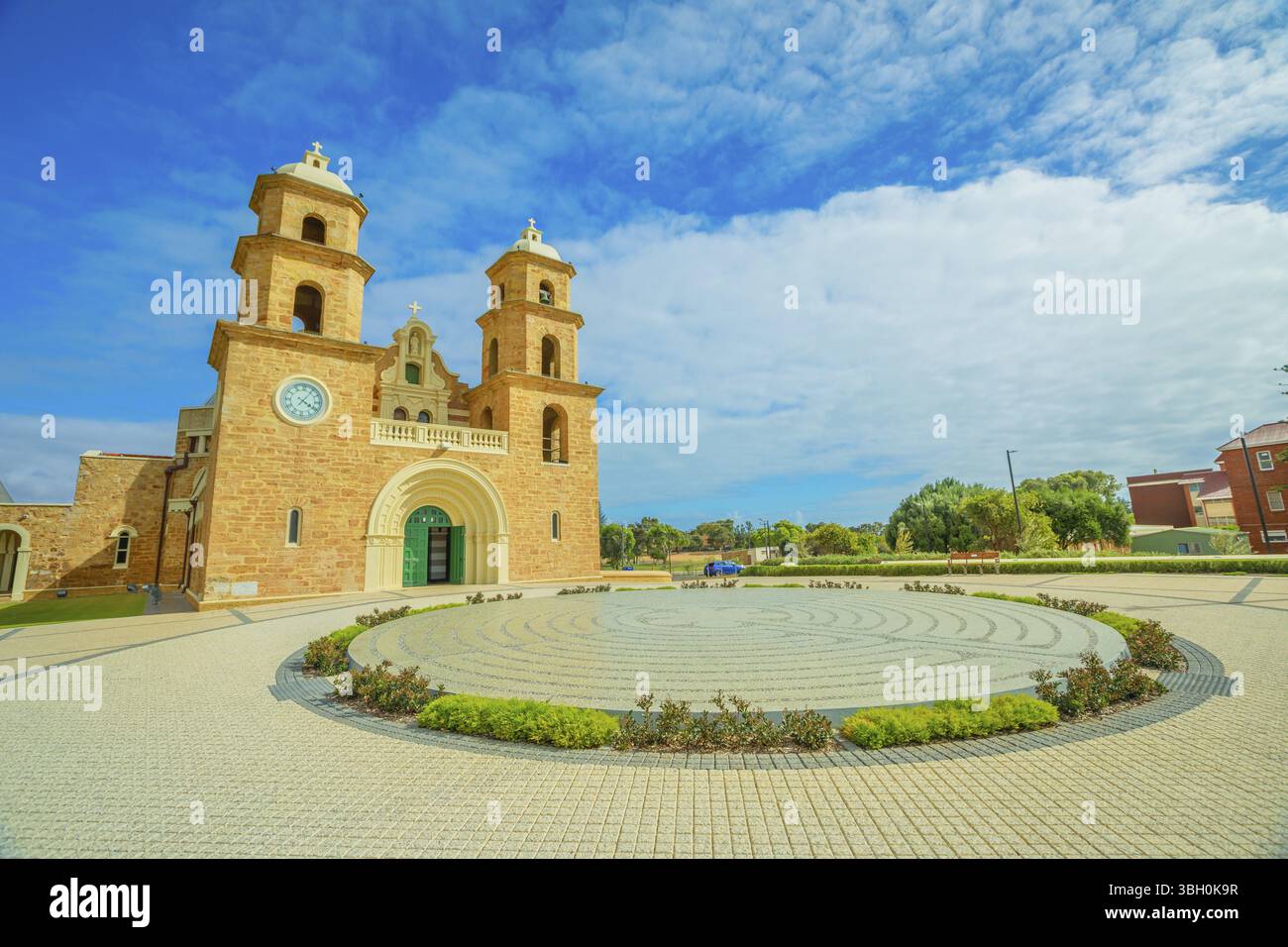 St. Francis Xavier's Cathedral with Twin Towers, the main place of ...