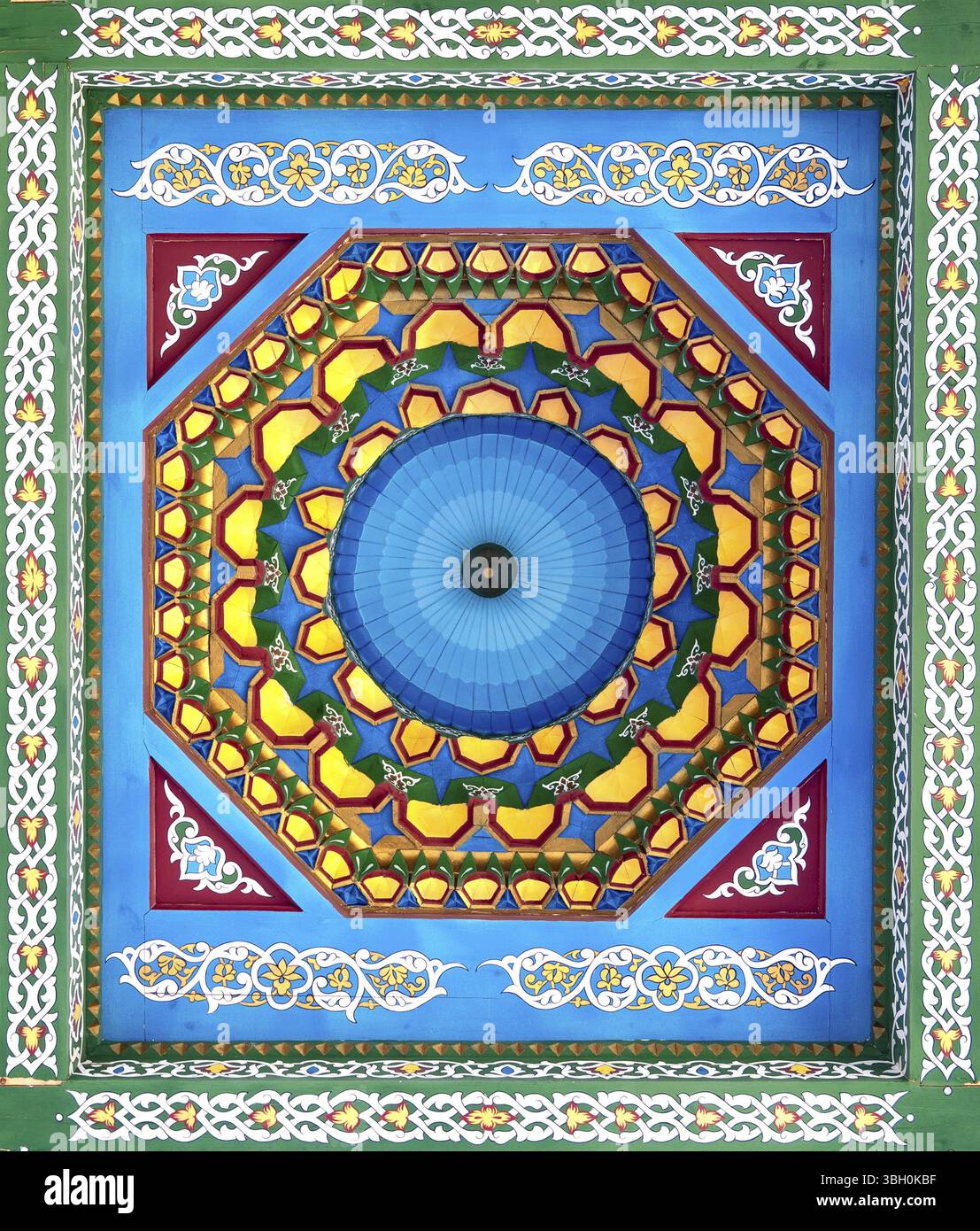 The roof interior of the first president Islam Karimov tomb in ...