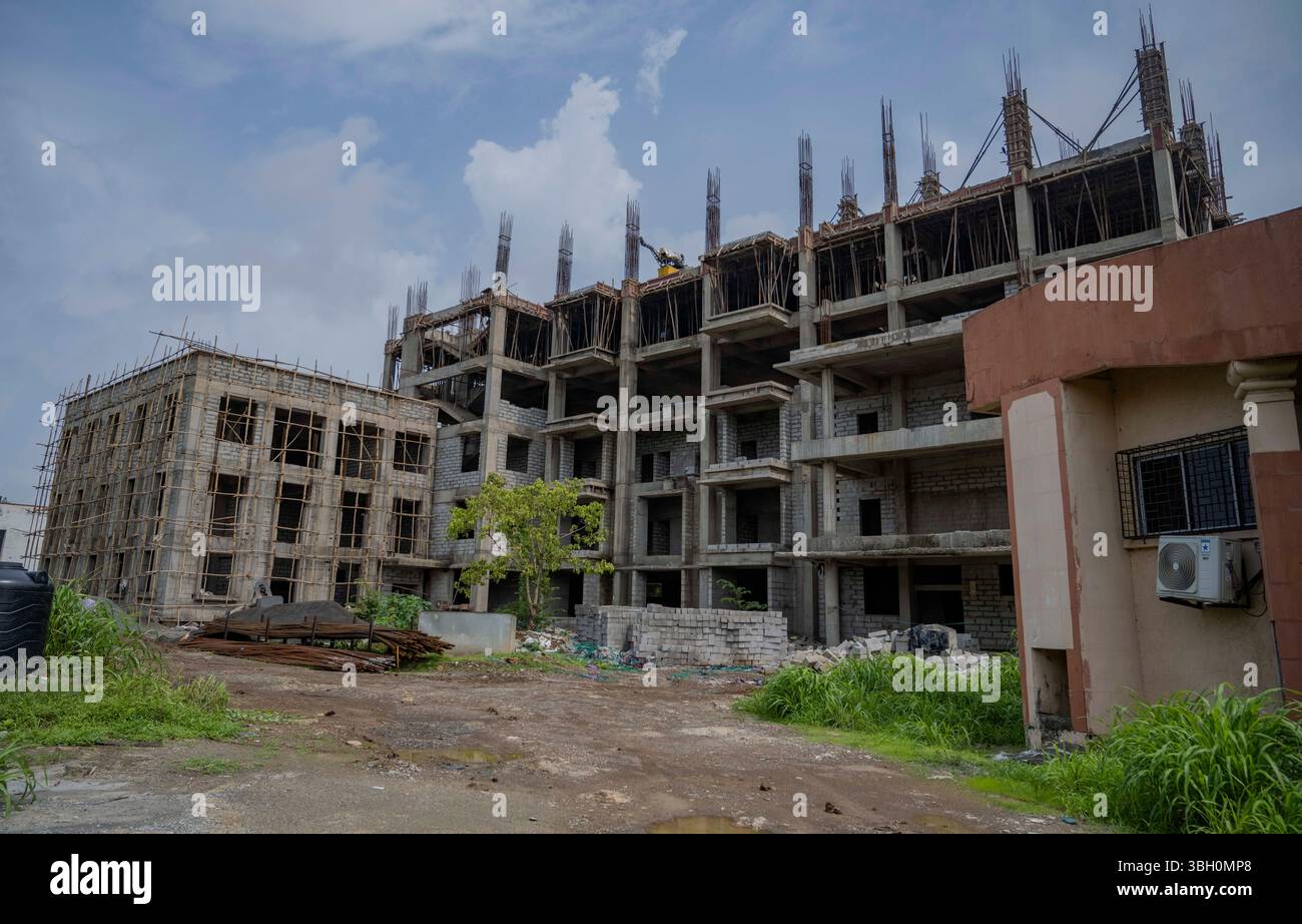 MUMBAI, INDIA - JUNE 6: A view of the under-construction Bal Aapate ...