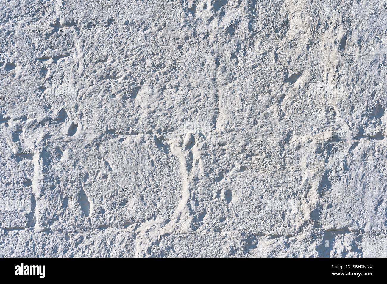 The limestone wall of Hoff Medieval Church, Toten, Norway Stock Photo ...