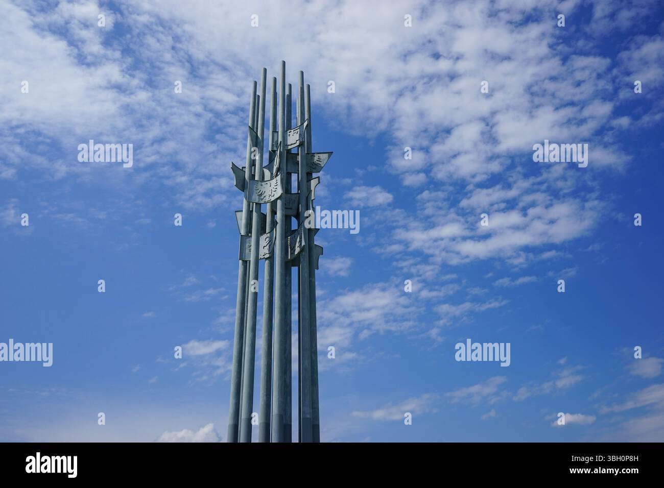 Memorial at the battlefield in Grunwald, Poland Stock Photo - Alamy