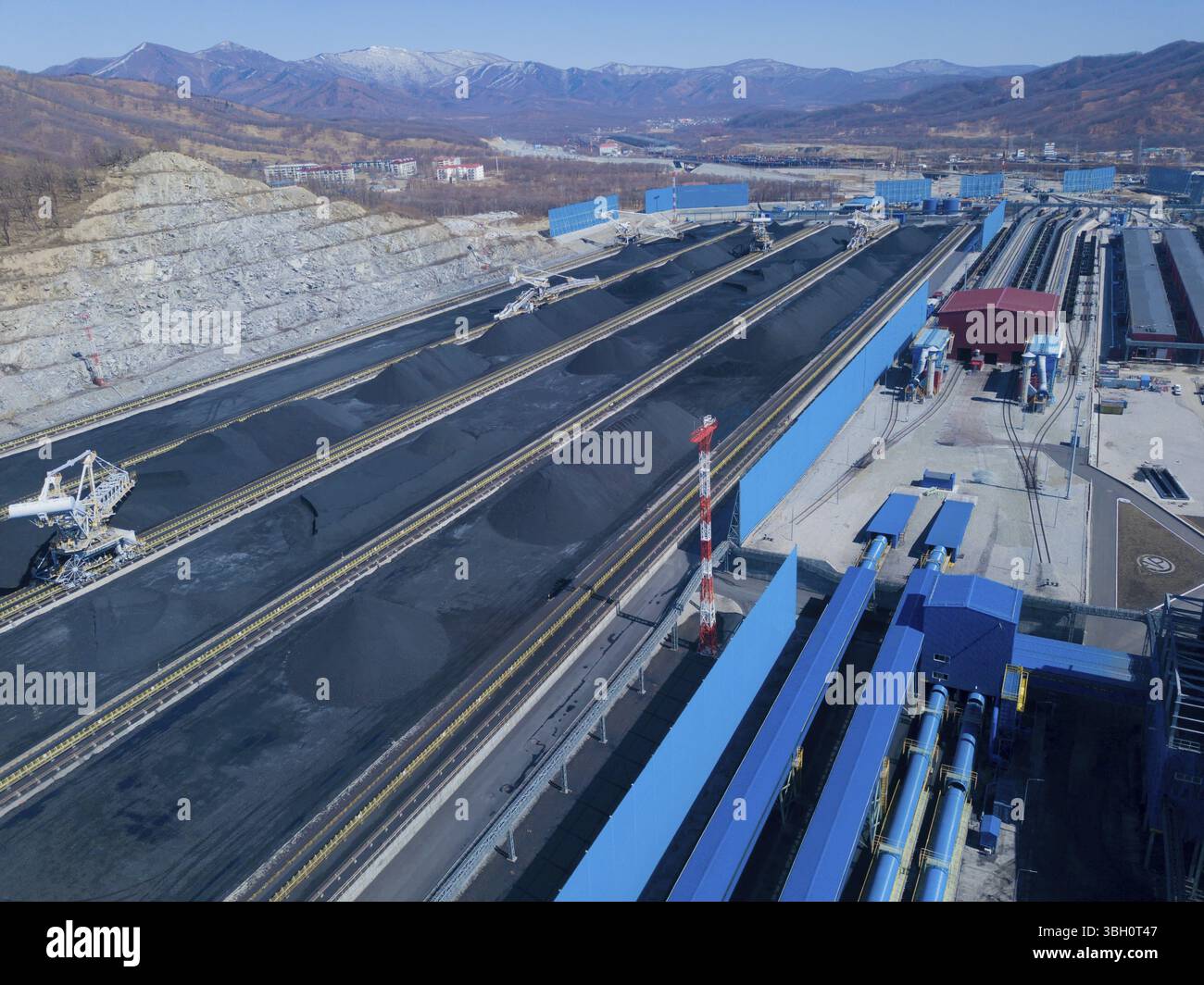 The third stage of the coal terminal is the port of Vostochy. coal ...