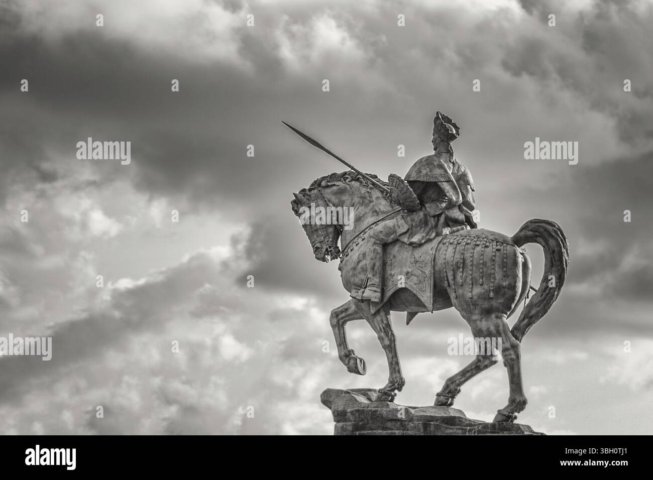 Statue of Ras Makonnen Wolde Michael Guddisa, father of Emperor Haile ...
