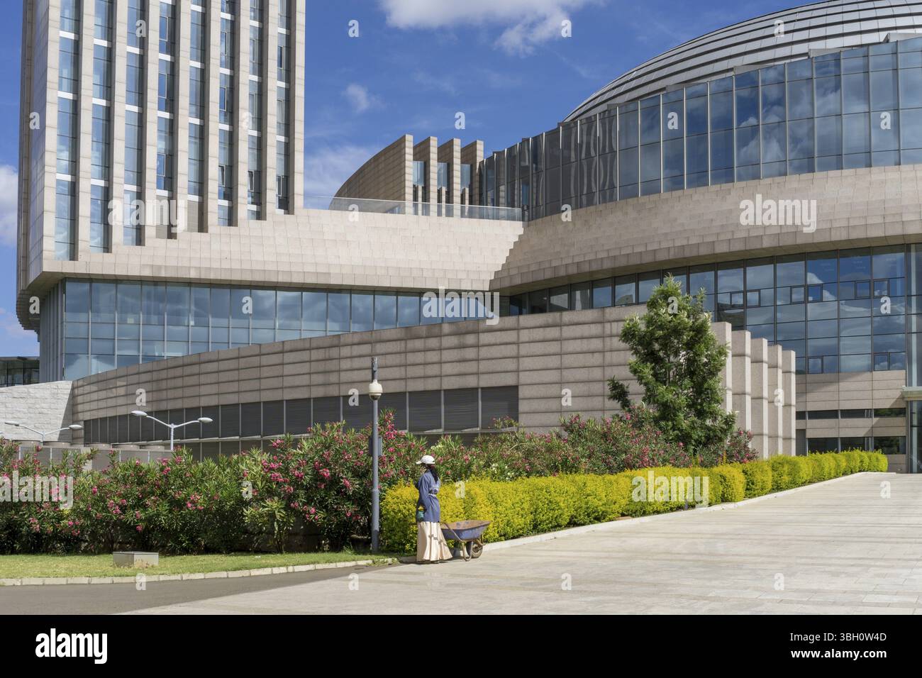 The New Conference Centre of the African Union Commission headquarters ...
