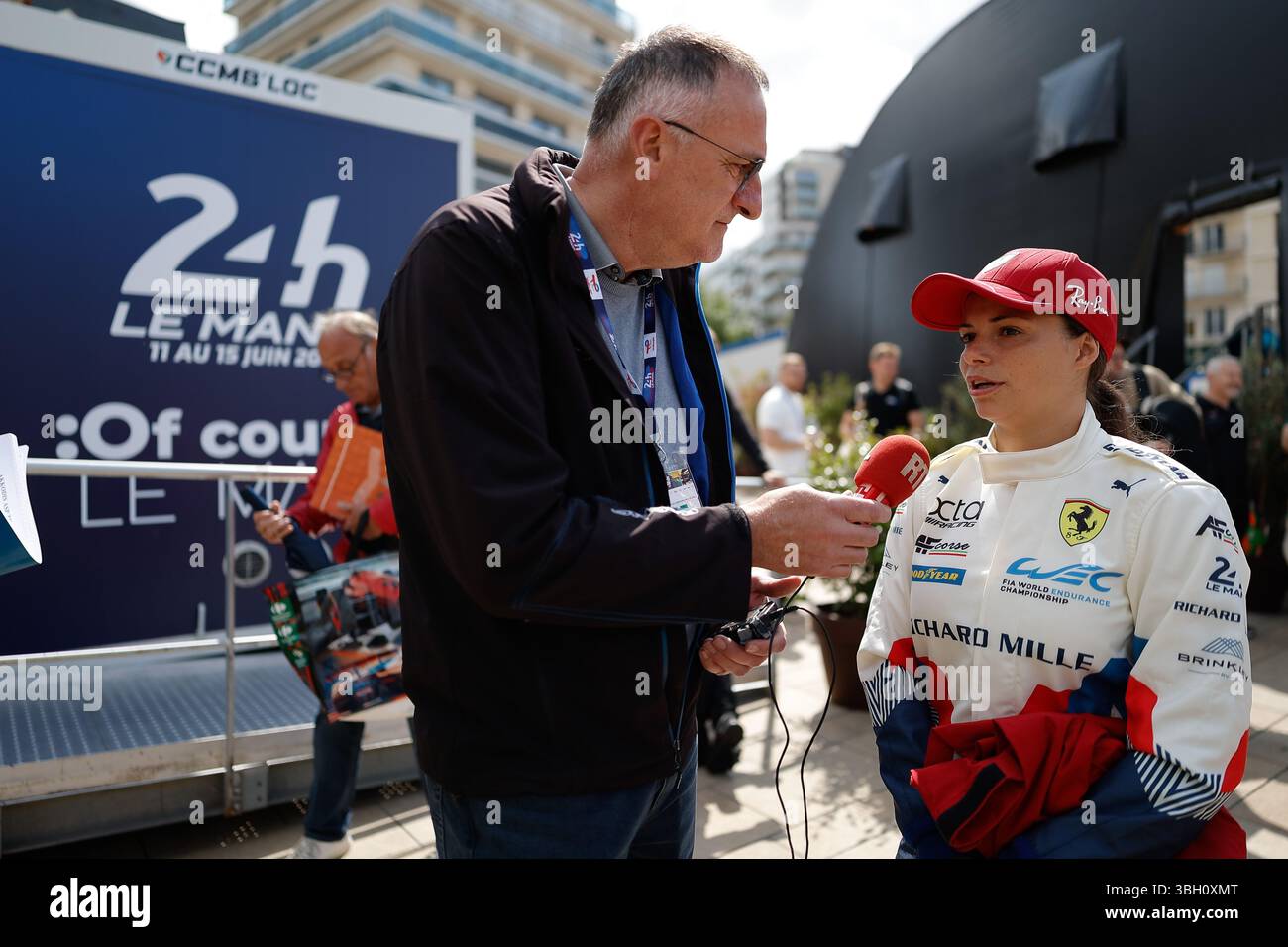 WADOUX Lilou (fra), Richard Mille AF Corse, Ferrari 296 LMGT3, #150 ...