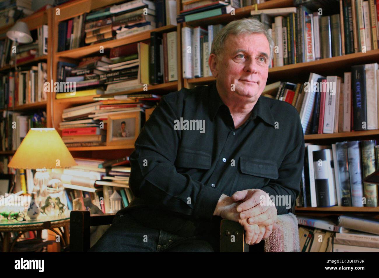 FILE - Author Edmund White appears in his New York apartment on April ...