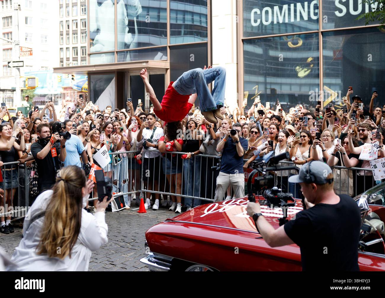 New York, United States. 06th June, 2025. Benson Boone performs his ...