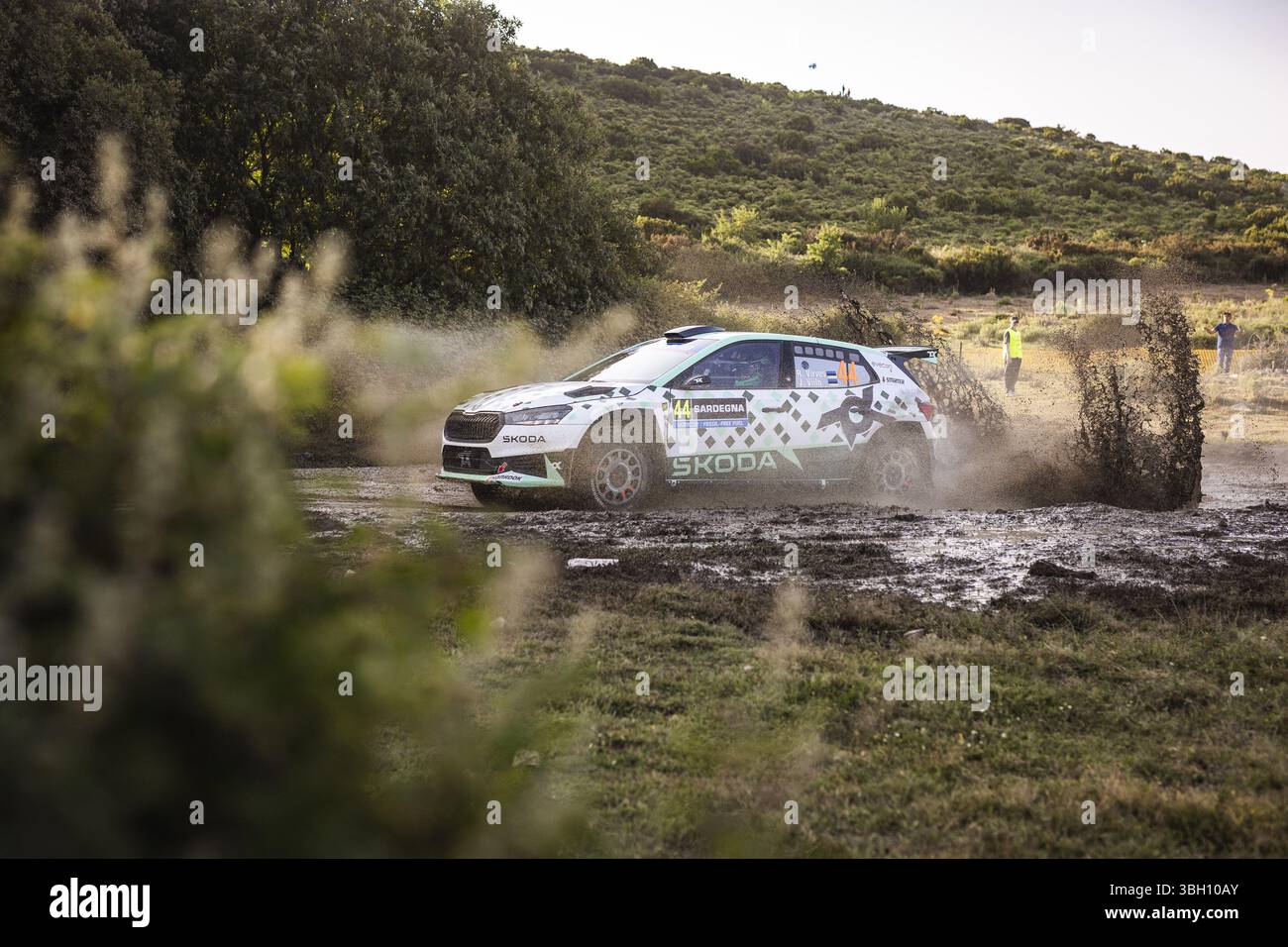 44 Robert VIRVES, Jakko VIILO, Skoda Fabia RS Rally2, action during the ...