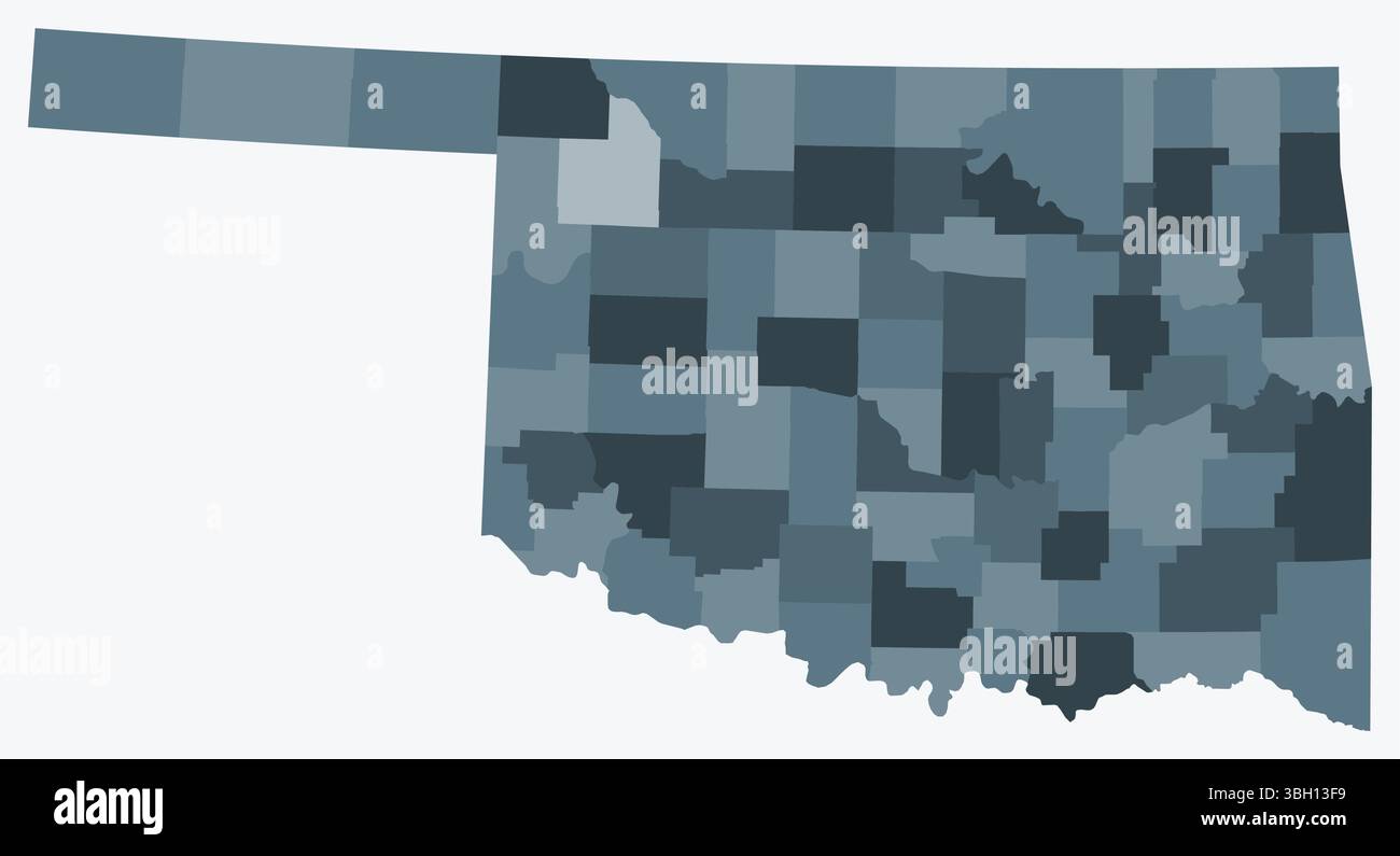 Administrative political map state Cut Out Stock Images & Pictures - Alamy