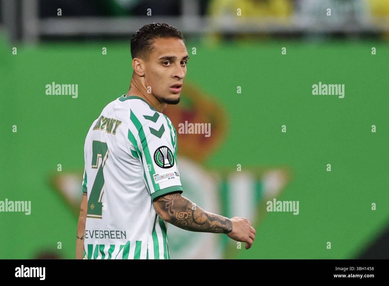 Antony Matheus das Santos of Real Betis seen during the UEFA Conference ...