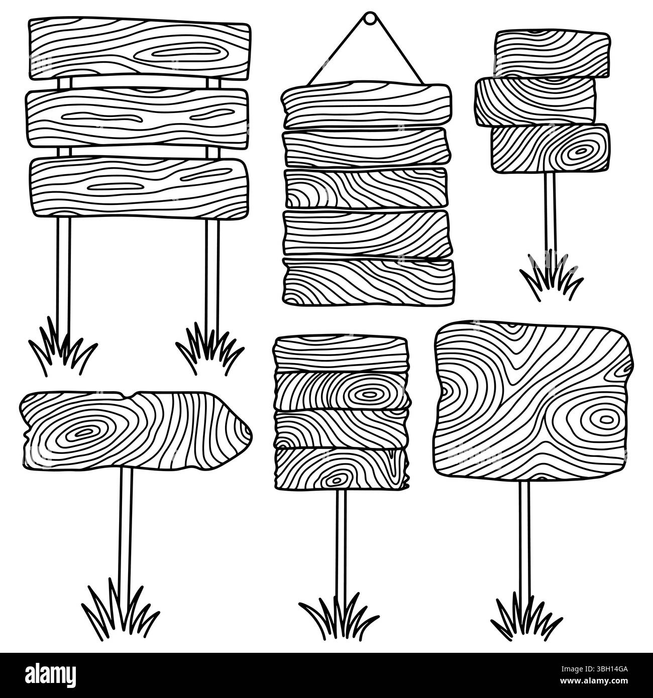 Pointers set Black and White Stock Photos & Images - Alamy