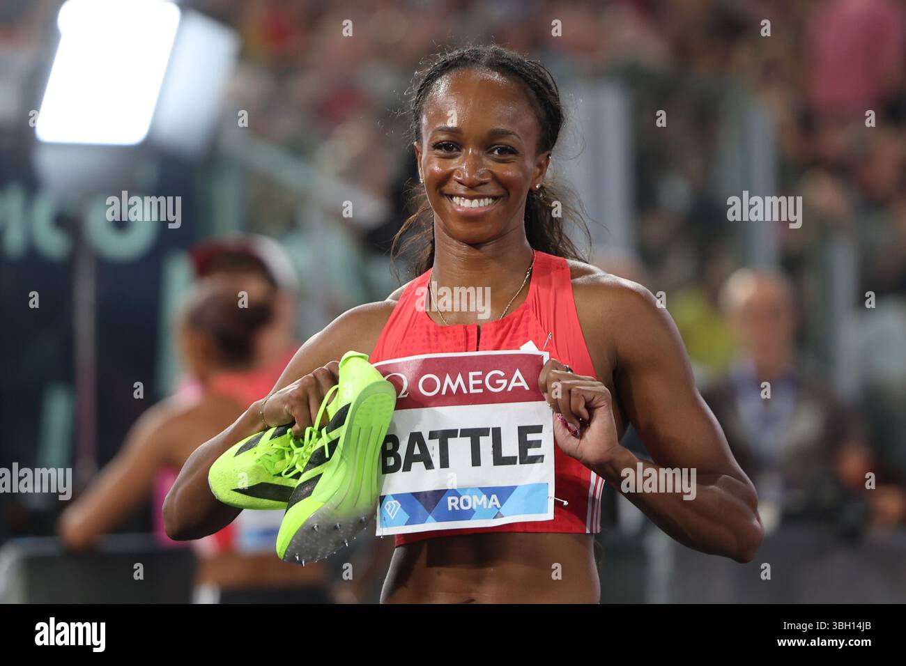 Rome, Italy. 06th June, 2025. Rome, Italy 6 June 2025: Women's 200m ...