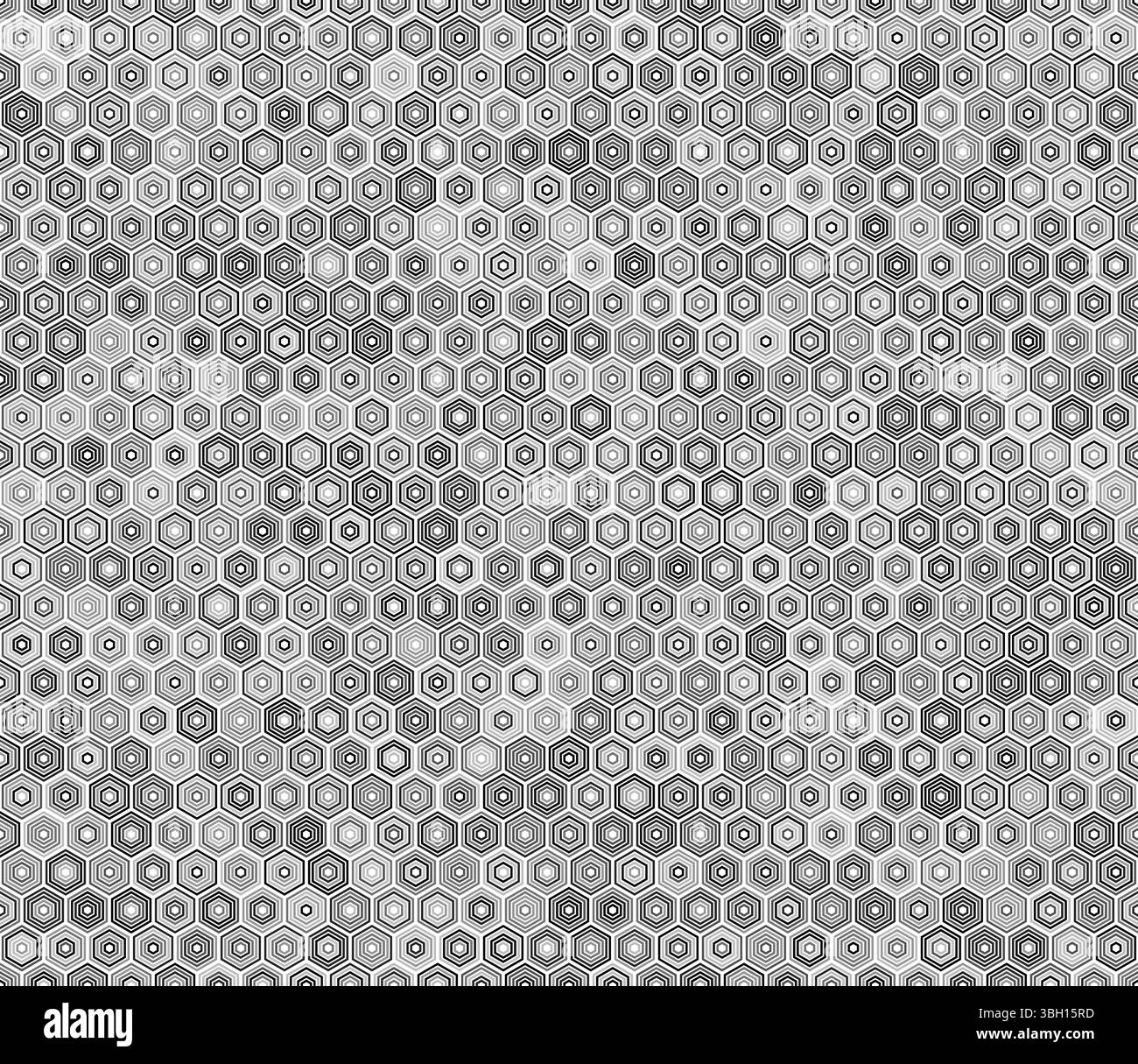Honeycomb hexagon cells background. Hexagon stacked mosaic background ...