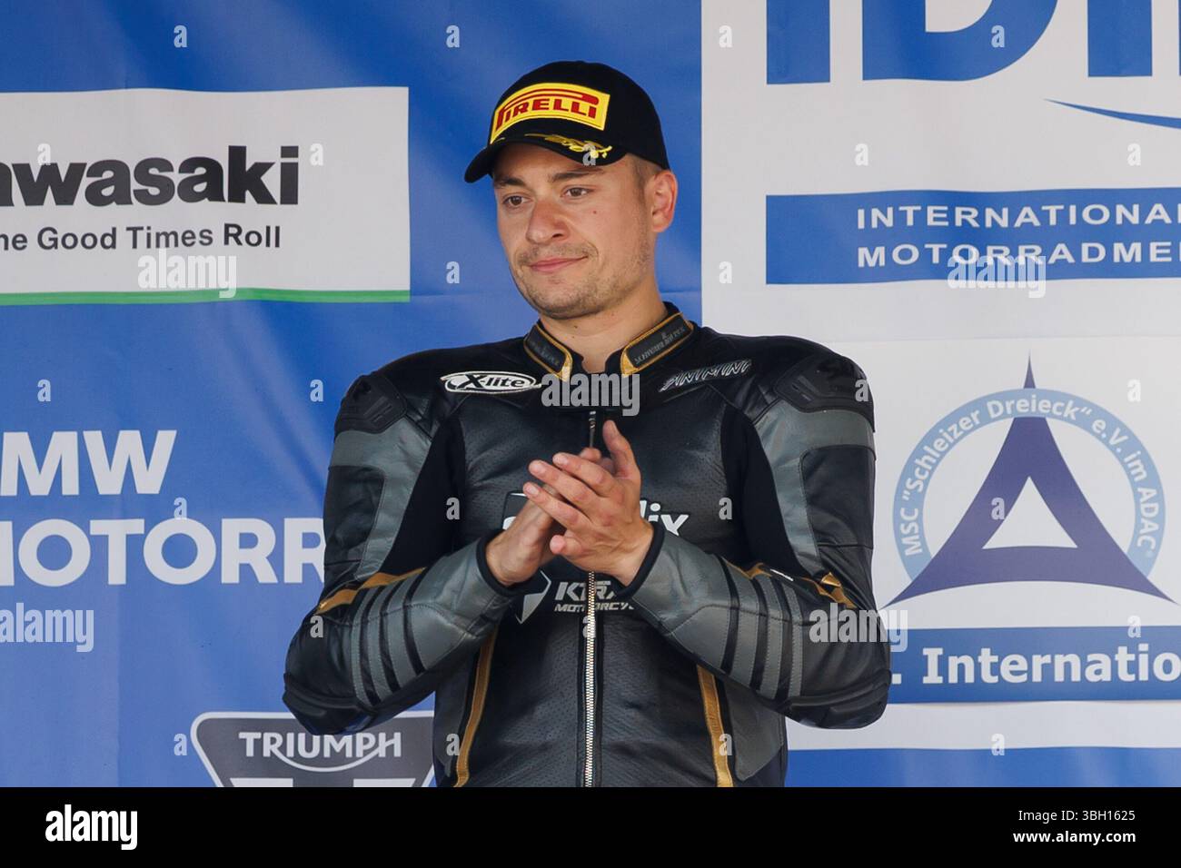 Schleiz, Deutschland. 01st June, 2025. Siegerehrung, Award Ceremony; Tim Eby (GER ...