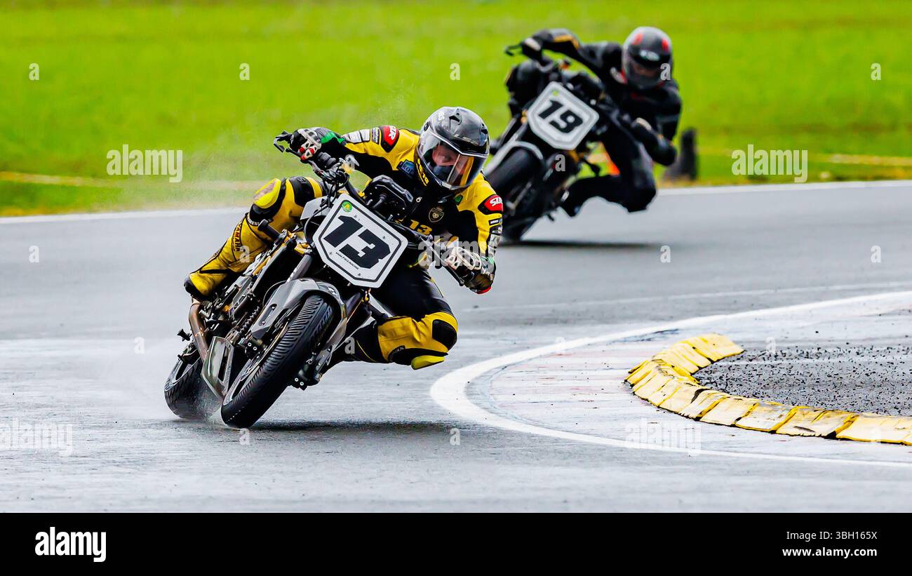 Schleiz, Deutschland. 01st June, 2025. Philipp Stich (GER) vor Tim Eby (GER), 01.06.2025 ...